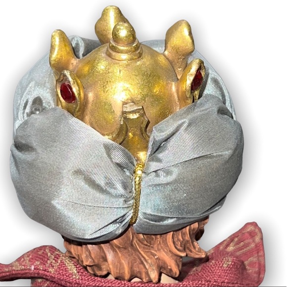 Holiday | 3 Large Vintage Magi Wizard Figurines Three Kings 3 Nativity ...